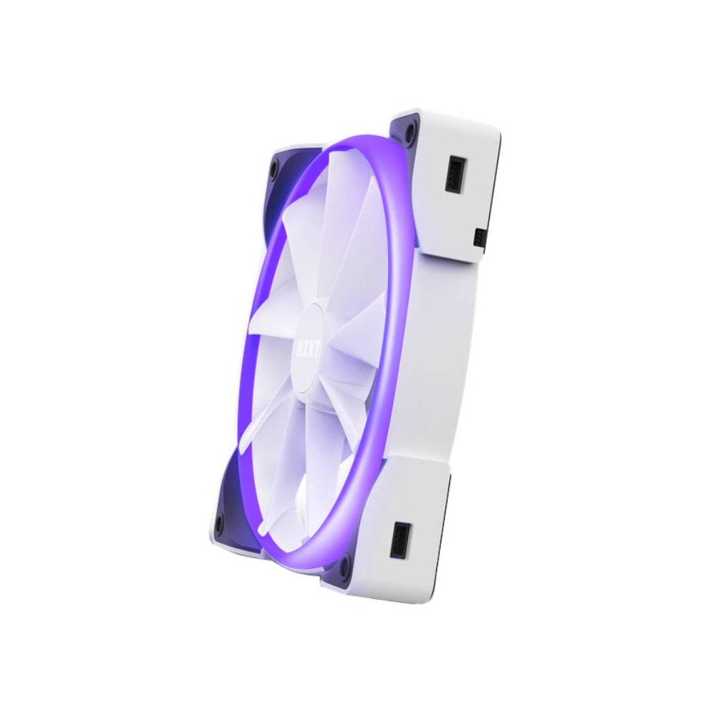 พัดลมระบายความร้อนเคสคอม NZXT FAN AER RGB 2 Single 140mm. White