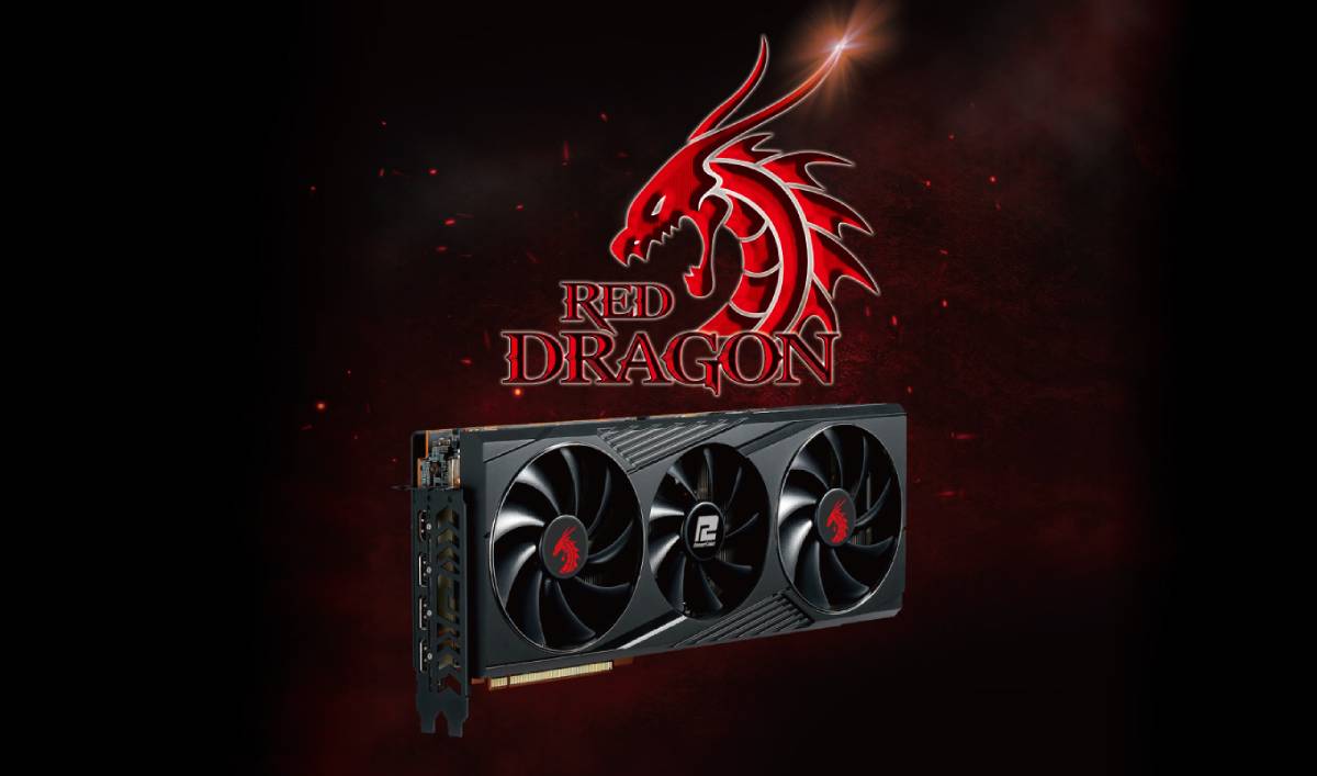 กราฟฟิคการ์ด POWER COLOR VGA Red Dragon AMD Radeon RX 6800 XT 16GB ...