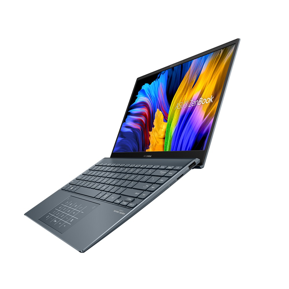 โน๊ตบุ๊คบางเบา Asus Notebook ZenBook 13 OLED UX325EA-Kg.511WS Pine Grey