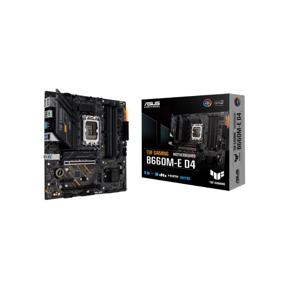 เมนบอร์ด Asus Mainboard TUF GAMING B660M-E D4 LGA-1700