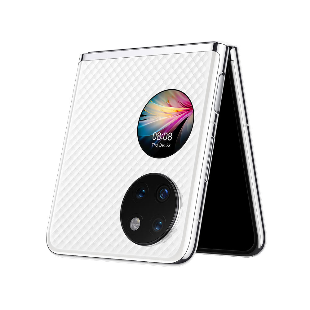 โทรศัพท์มือถือ Huawei P50 Pocket White (HMS)