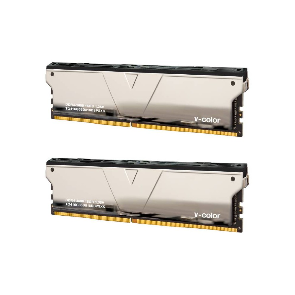 แรมพีซี v-color Ram PC DDR4 32GB/3600MHz CL18 (16GBx2) Skywalker Plus ...