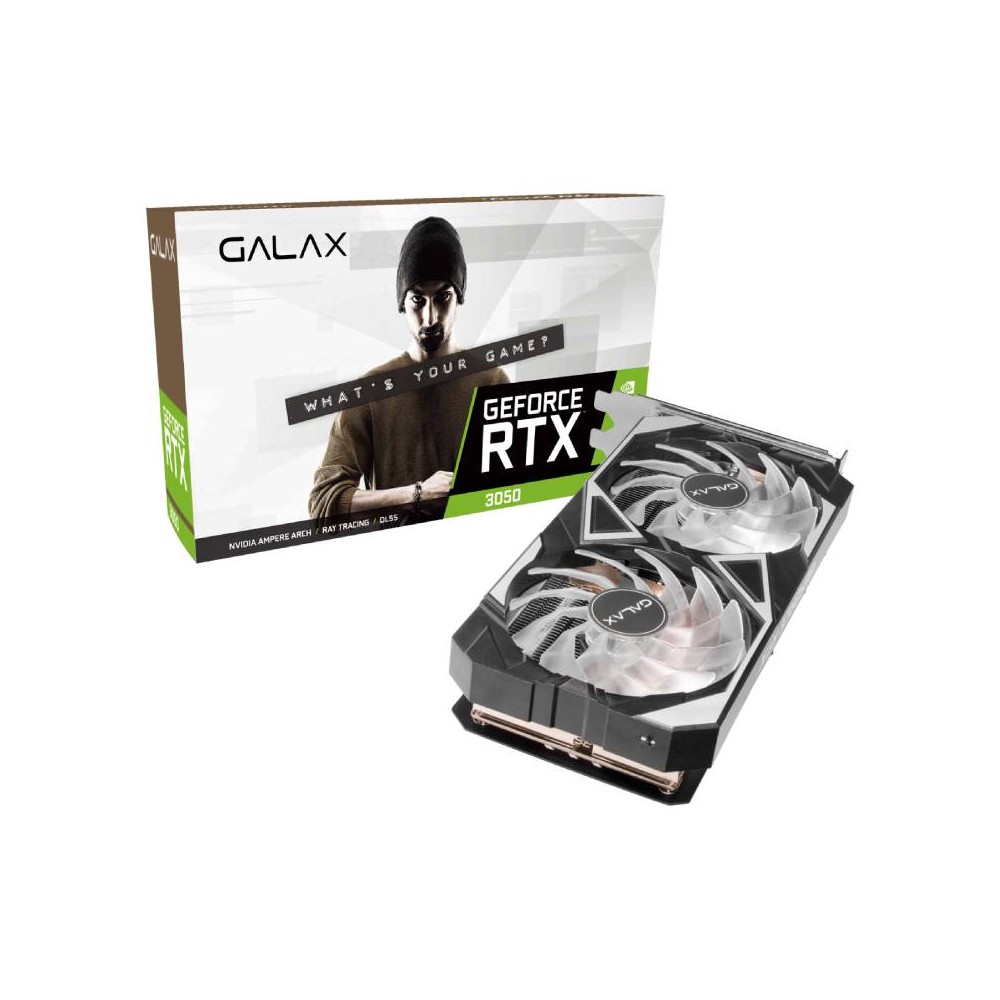 กราฟฟิคการ์ด GALAX VGA RTX3050 EX 1-CLICK OC 8GB GDDR6 128-bit