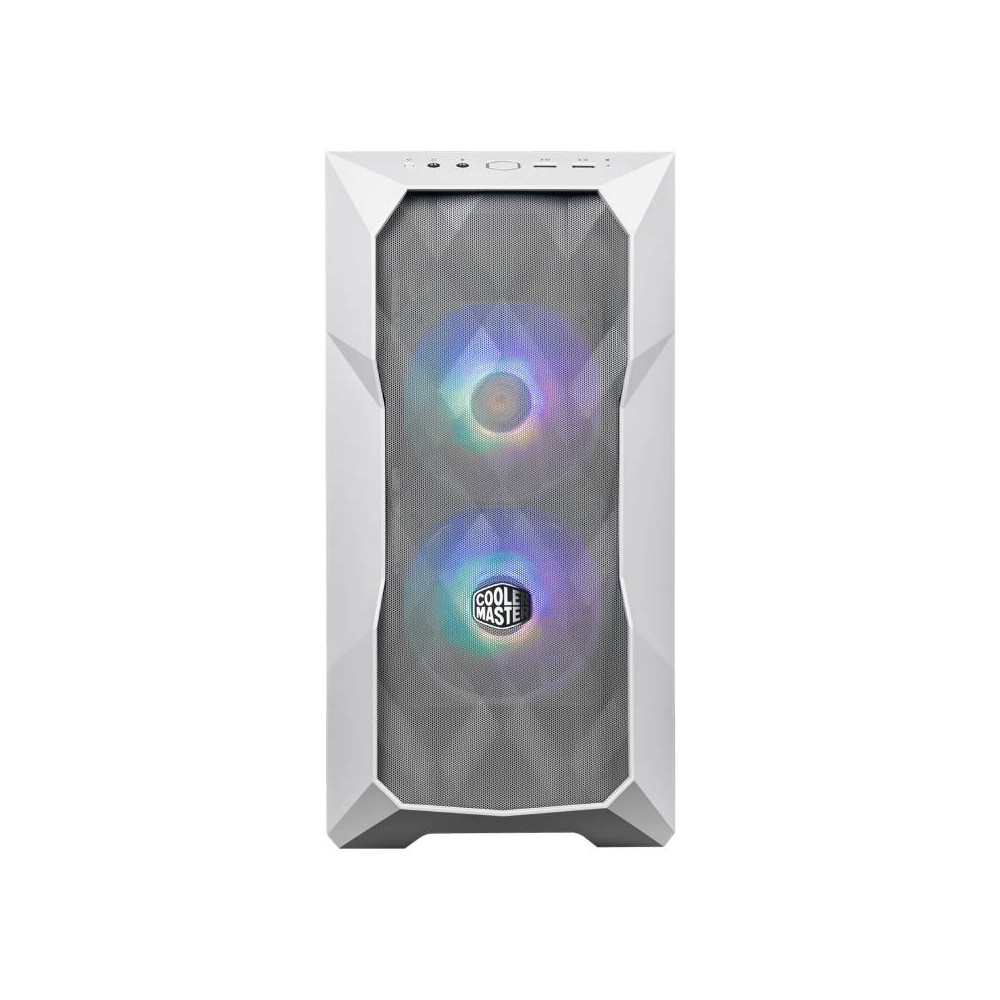เคสคอมพิวเตอร์ Cooler Master Computer Case MasterBox TD300 Mesh White
