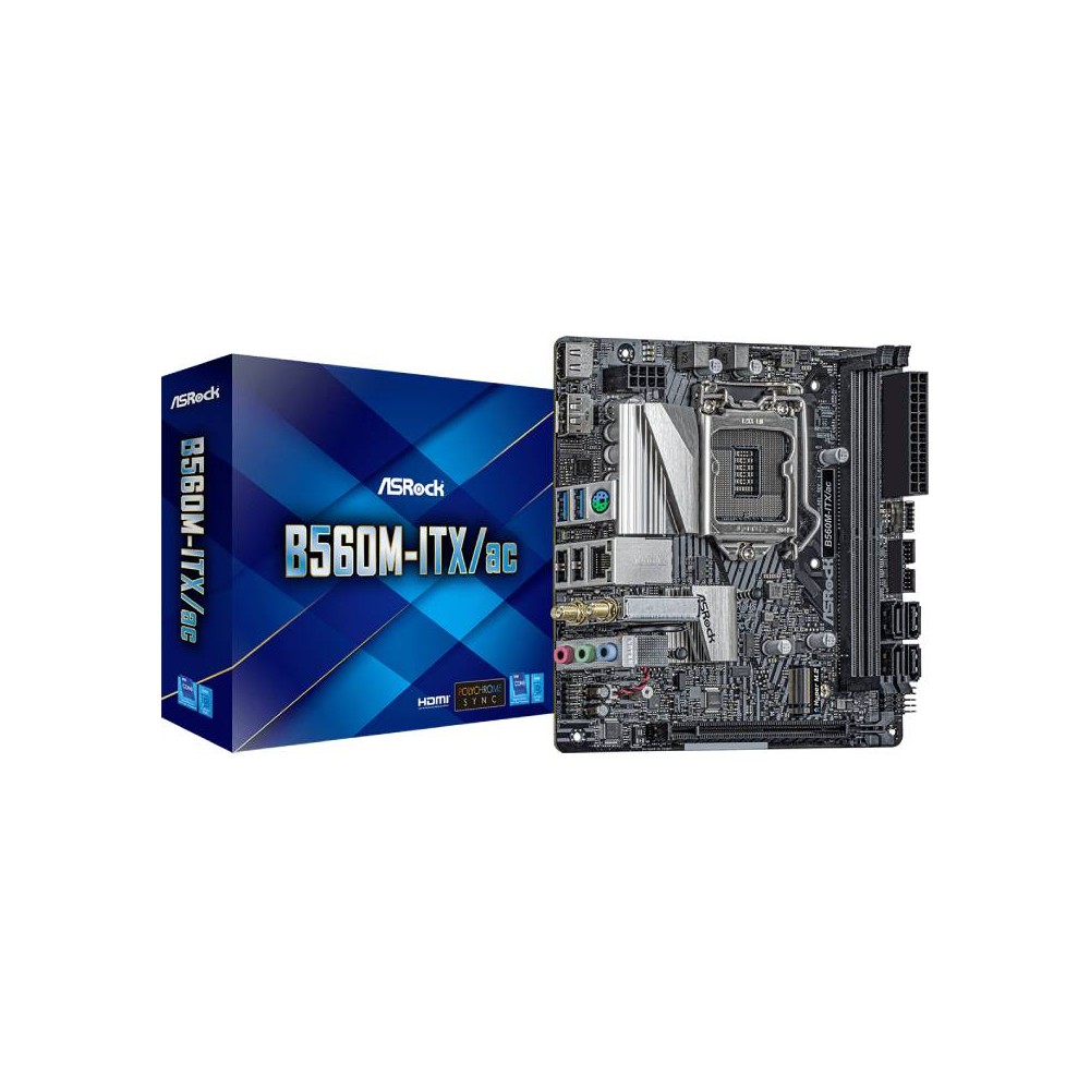 เมนบอร์ด ASRock Mainboard B560M-ITX/ac LGA 1200