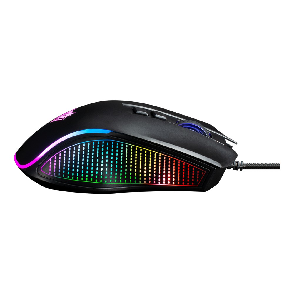 เกมมิ่งเม้าส์ Nubwo Gaming Mouse Cerberus NM-92M Black