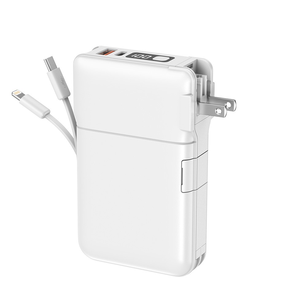 พาวเวอร์แบงค์ ALPHA ความจุ 20000 mAh With Built In Cable and Adapter 22 ...