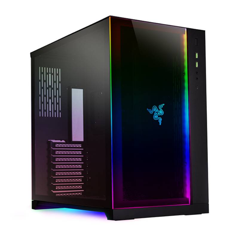 เคสคอมพิวเตอร์ Lian Li Computer Case O11 Dynamic Designed by Razer - Black