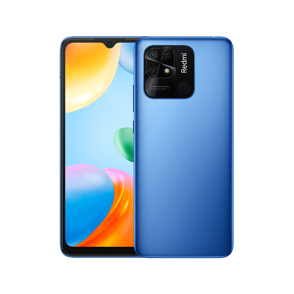 โทรศัพท์มือถือ Xiaomi Smartphone Redmi 10C (4+128) Ocean Blue