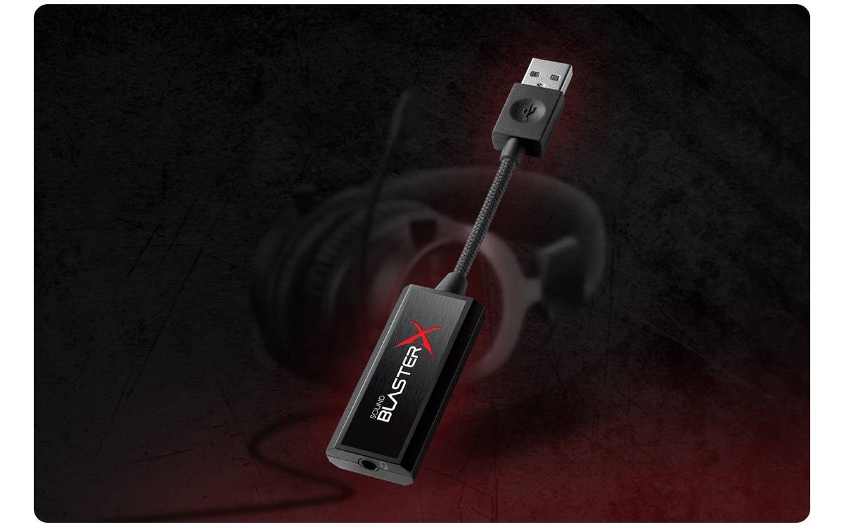 ซาวด์การ์ด Sound BlasterX G1 การ์ดเสียงแบบ USB