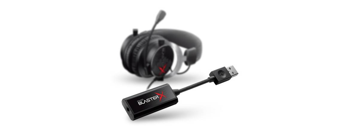 ซาวด์การ์ด Sound BlasterX G1 การ์ดเสียงแบบ USB