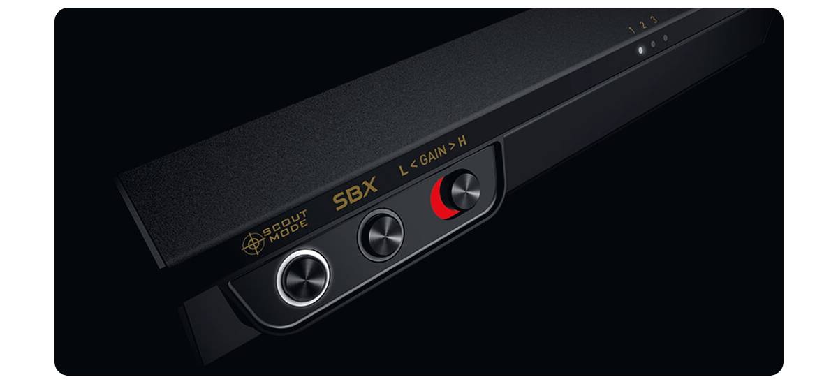 ซาวด์การ์ดภายนอก CREATIVE Sound Card External BlasterX 7.1 HD Audio ...
