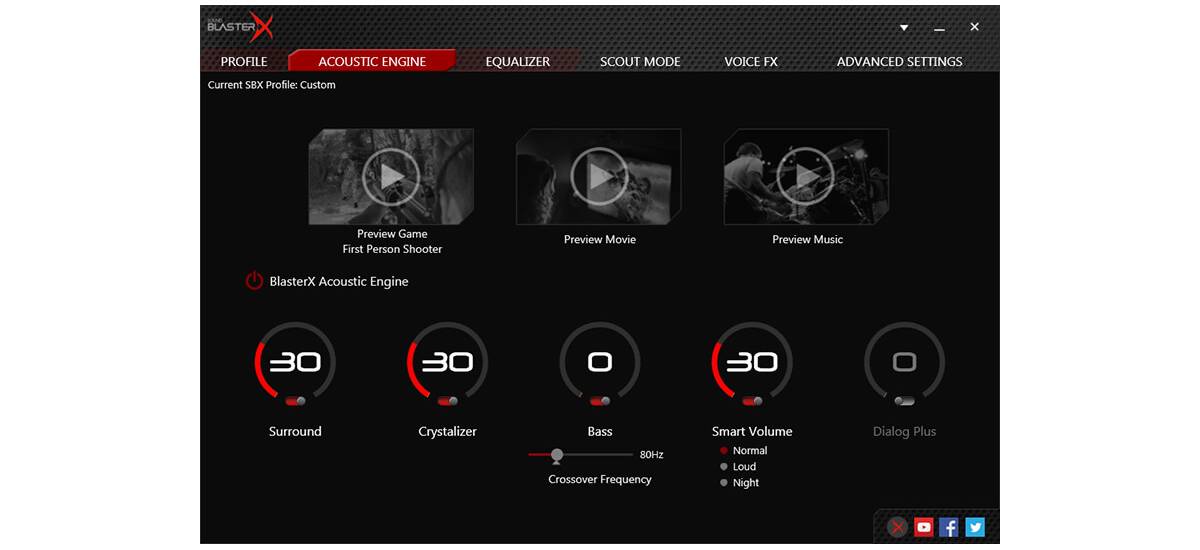 ซาวด์การ์ดภายนอก CREATIVE Sound Card External BlasterX 7.1 HD Audio ...