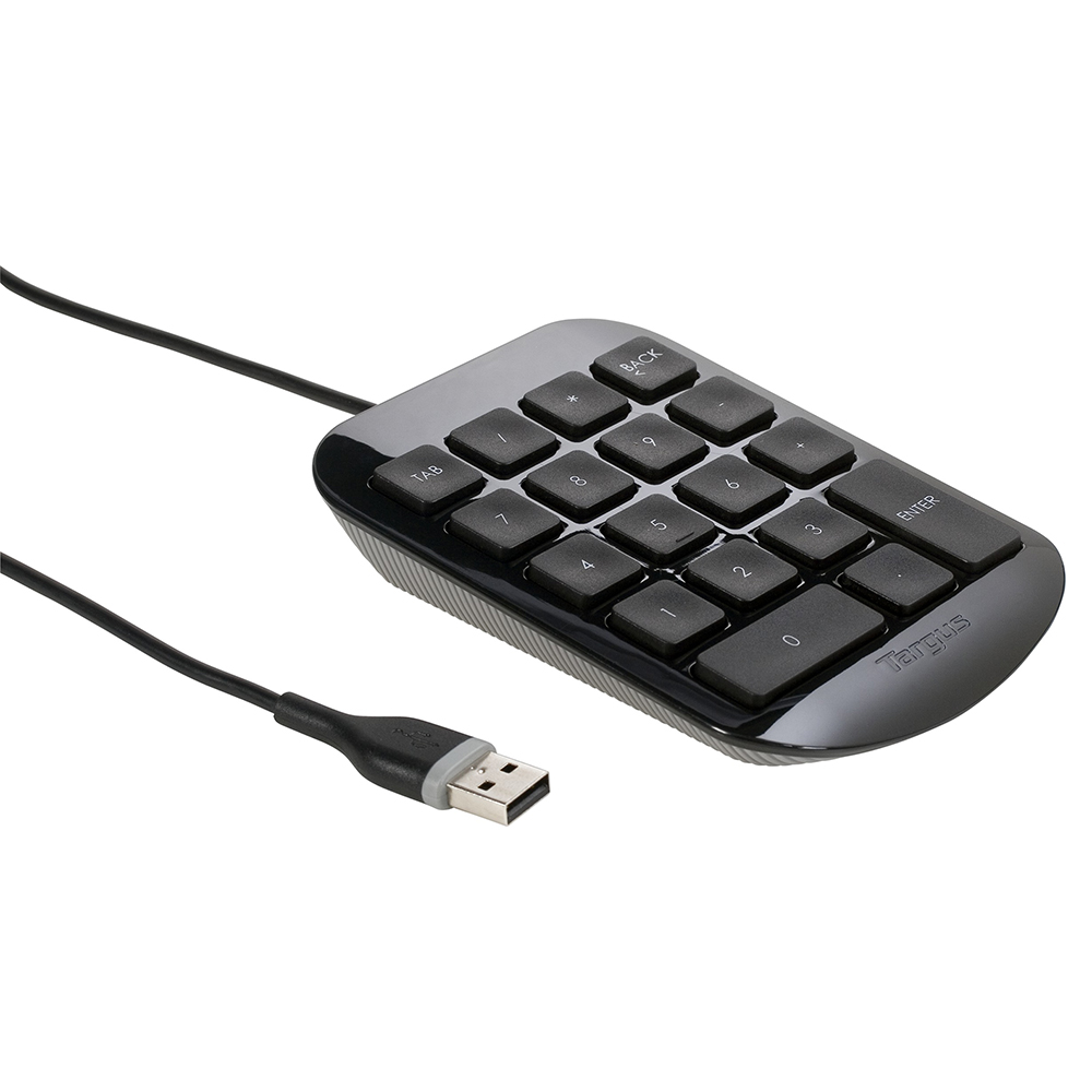 แป้นตัวเลข Targus Wired Numeric Keypad Black