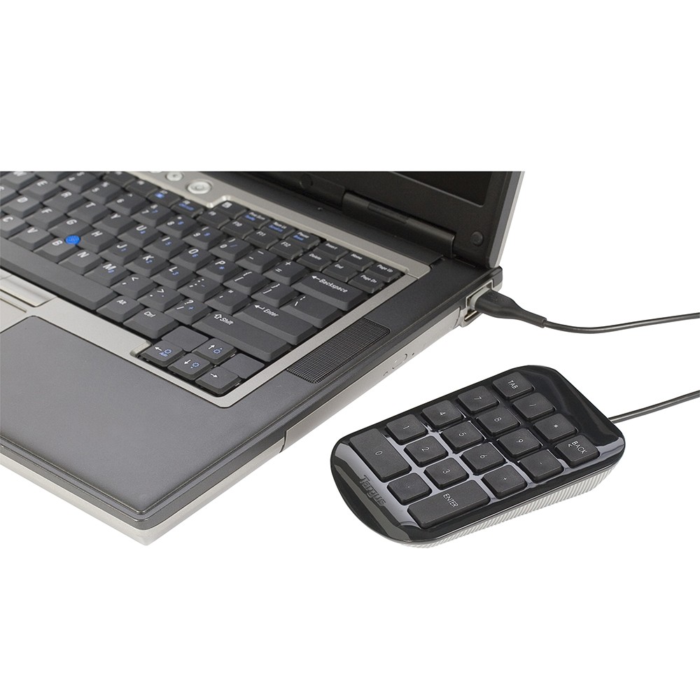 แป้นตัวเลข Targus Wired Numeric Keypad Black