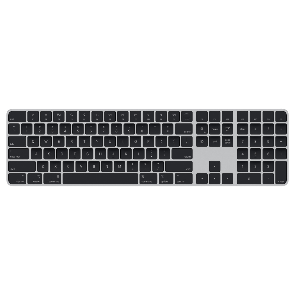 คีย์บอร์ดแมค Apple Magic Keyboard with Touch ID and Numeric Keypad for ...