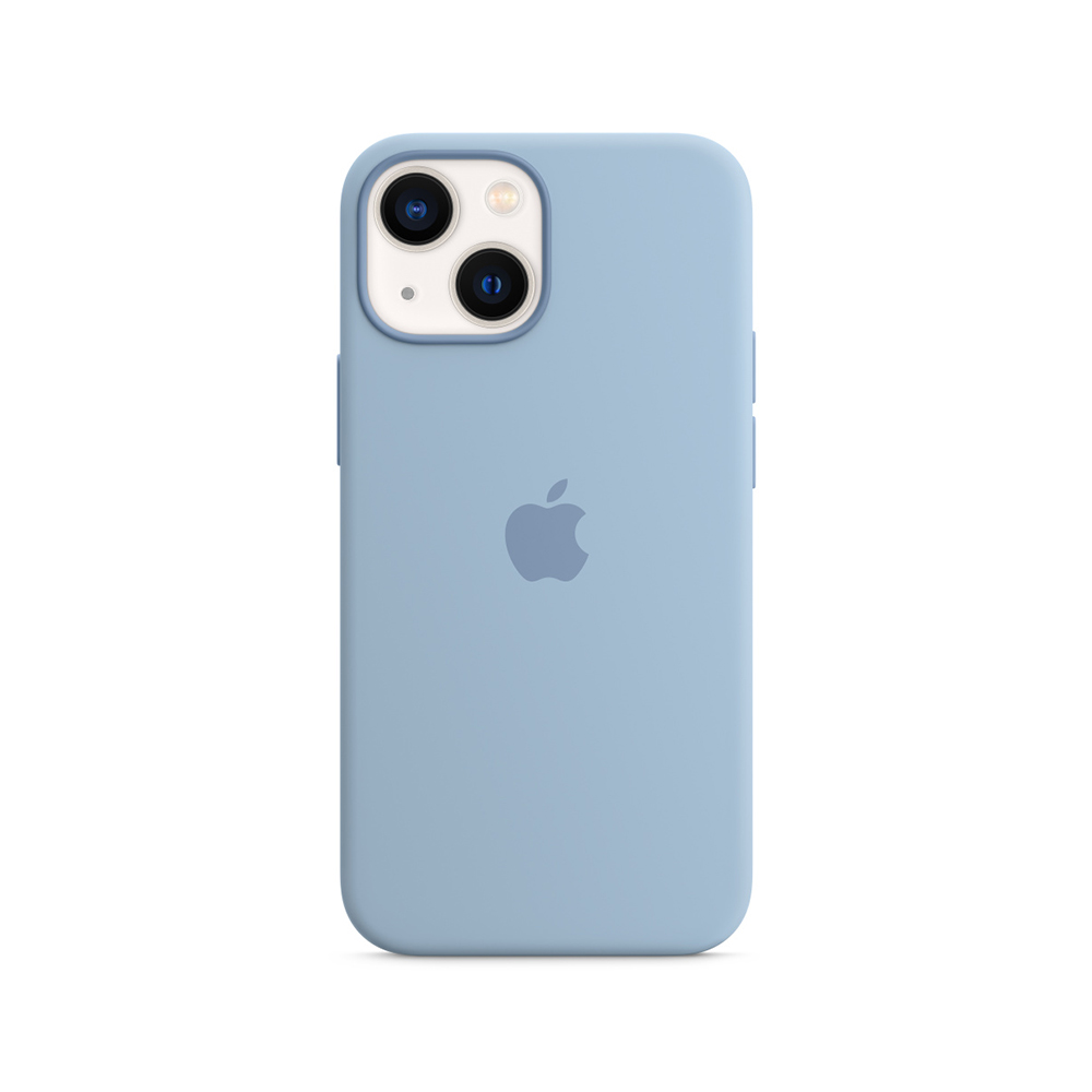 เคสไอโฟนของแท้ Apple iPhone 13 mini Silicone Case with MagSafe - Blue Fog