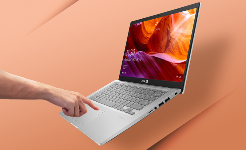 โน๊ตบุ๊คบางเบา Asus Notebook M415DA-EB501W Slate Grey (A)