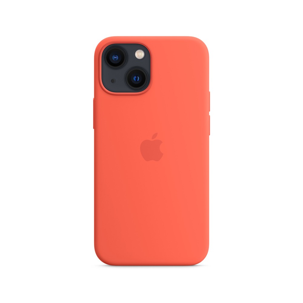 เคสไอโฟนของแท้ Apple iPhone 13 Silicone Case with MagSafe - Nectarine