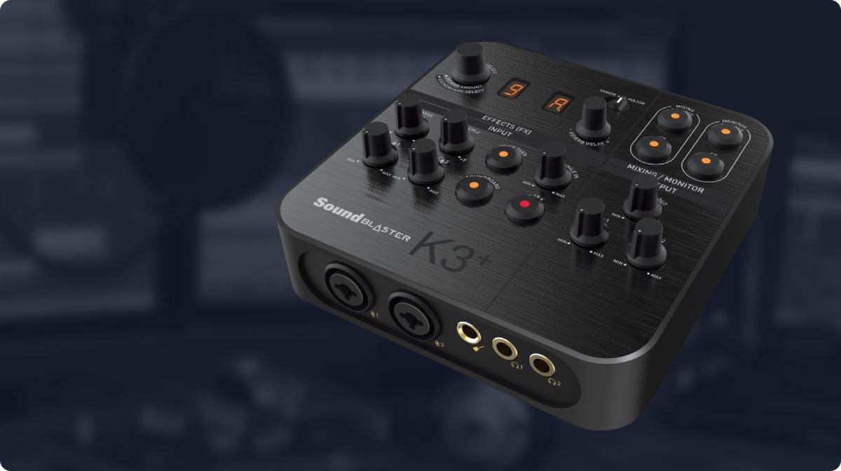 ซาวด์มิกเซอร์ CREATIVE Sound Blaster K3+