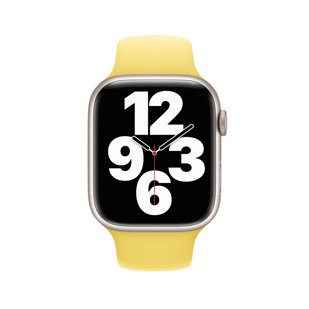 สายแอปเปิ้ลวอชของแท้ Apple Watch 45mm Lemon Zest Sport Band