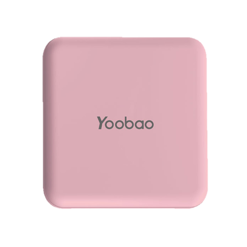 พาวเวอร์แบงค์ Yoobao ความจุ 10000 mAh Dual input/Output - Pink