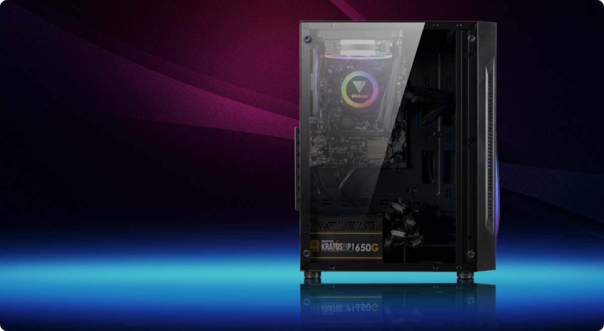 เคสคอมพิวเตอร์ Gamdias Computer Case ATX ARGUS E5