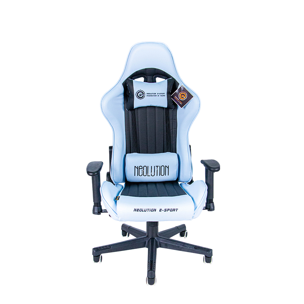 เก้าอี้เกมมิ่ง Neolution Gaming Chair Pastel Black-Blue sky