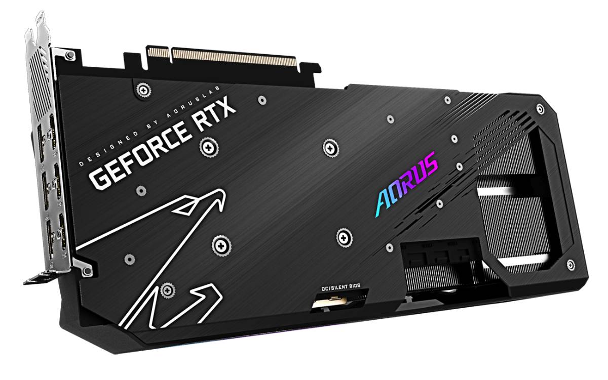 กราฟฟิคการ์ด Gigabyte VGA AORUS GeForce RTX 3070 Ti MASTER 8GB GDDR6X ...