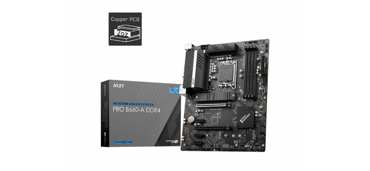 เมนบอร์ด MSI Mainboard PRO B660-A DDR4 LGA-1700
