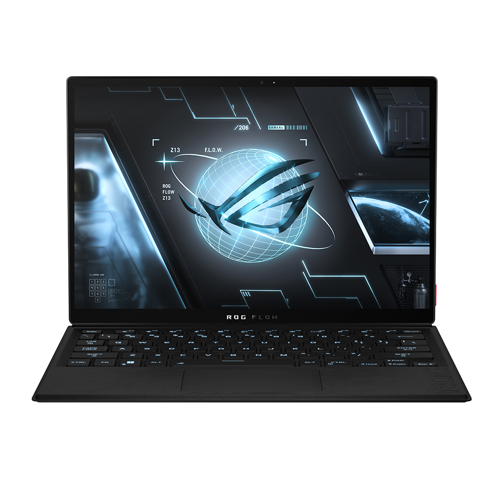 โน๊ตบุ๊คเกมมิ่ง Asus Notebook 3ROG Flow Z1 GZ301ZC-LD052WS Black
