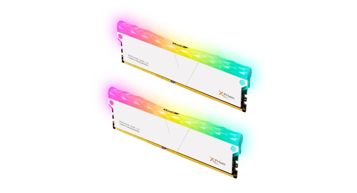 แรมพีซี V-Color Ram PC DDR5 32GB/6000MHz.CL36 (2x16GB) Manta XPrism RGB ...