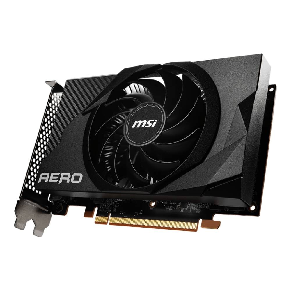 การ์ดจอ MSI VGA RX 6400 AERO ITX 4GB GDDR6 64-bit