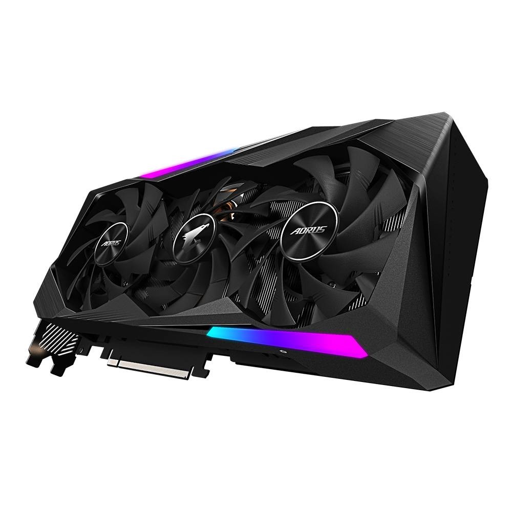 กราฟฟิคการ์ด Gigabyte VGA AORUS GeForce RTX 3070 MASTER LHR (rev. 2.0 ...