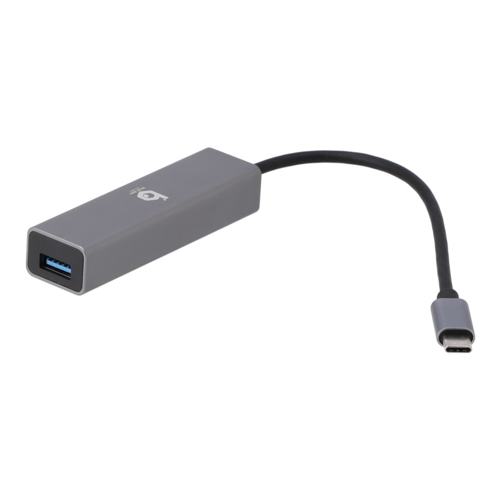 Blue Box Port Hub Type-C to USB-A 3.0 4 Ports - Silver Gray