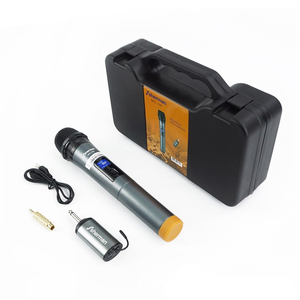 ไมโครโฟนไร้สาย Sherman MIC-130N Grey