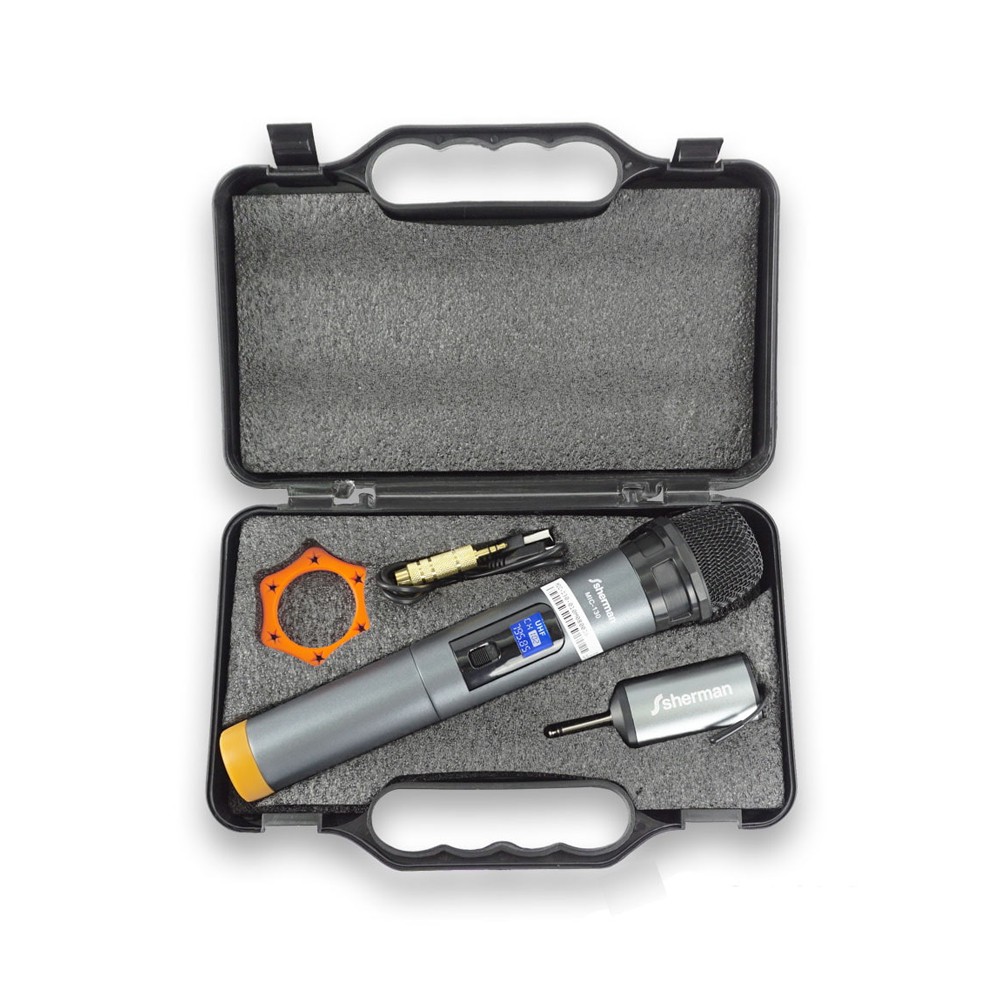 ไมโครโฟนไร้สาย Sherman MIC-130N Grey