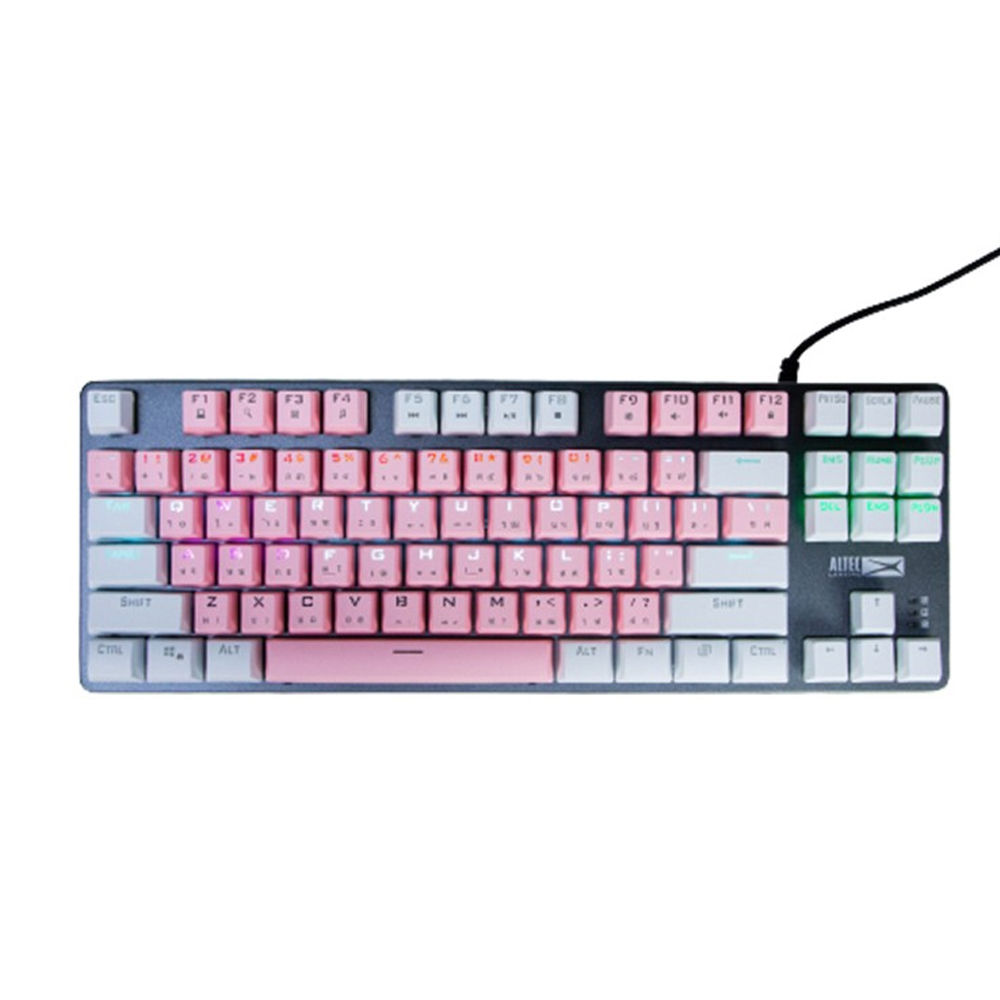 คีย์บอร์ดเกมมิ่ง Altec Lansing Gaming Keyboard GK8404DQWP TKL Blue ...