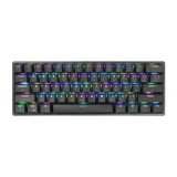 Tsunami Gaming Keyboard MK-61 Max Cement Gray Blue Switch