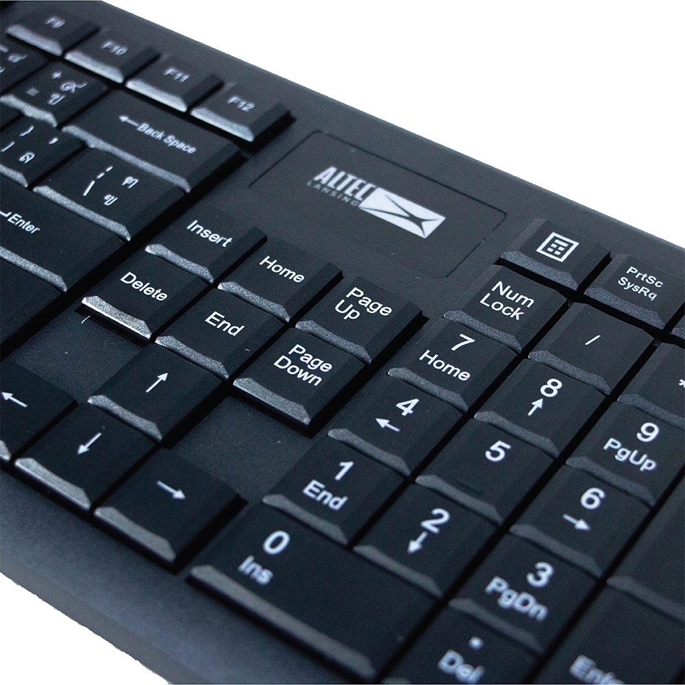 ALTEC Lansing Wireless Mouse + Keyboard ALBC6314 Black