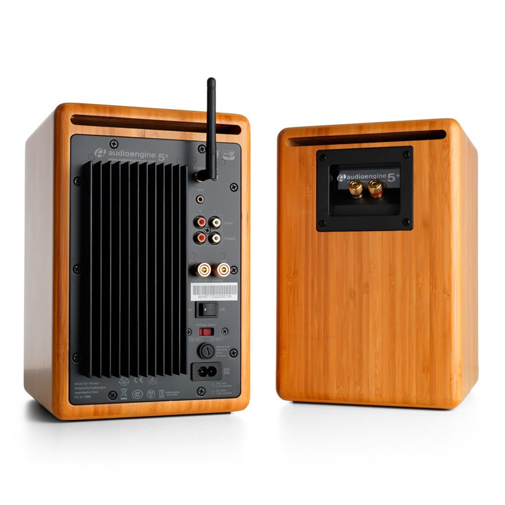 ลำโพงไร้สาย Audioengine A5+ Wireless Solid Bamboo