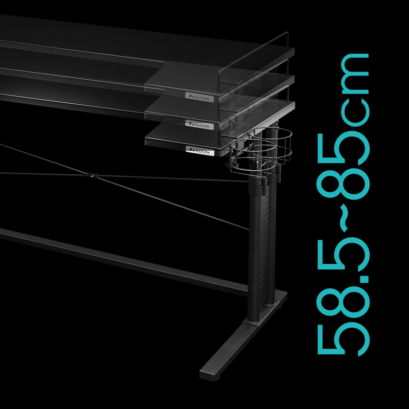 โต๊ะปรับระดับ Bauhutte Bed Desk BHD-1200BD-BK