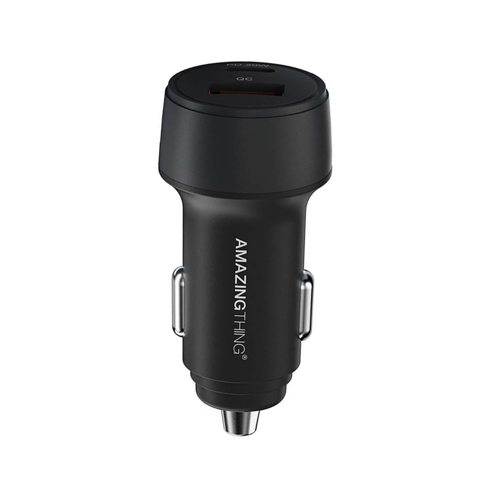 ที่ชาร์จในรถยนต์ AMAZINGthing Car Charger 1 USB-A (QC3.0A) / 1 USB-C ...