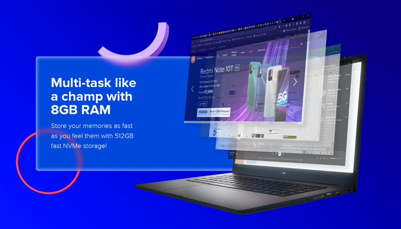 โน๊ตบุ๊ค Xiaomi Notebook Redmi Book15 i5 Charcoal Gray