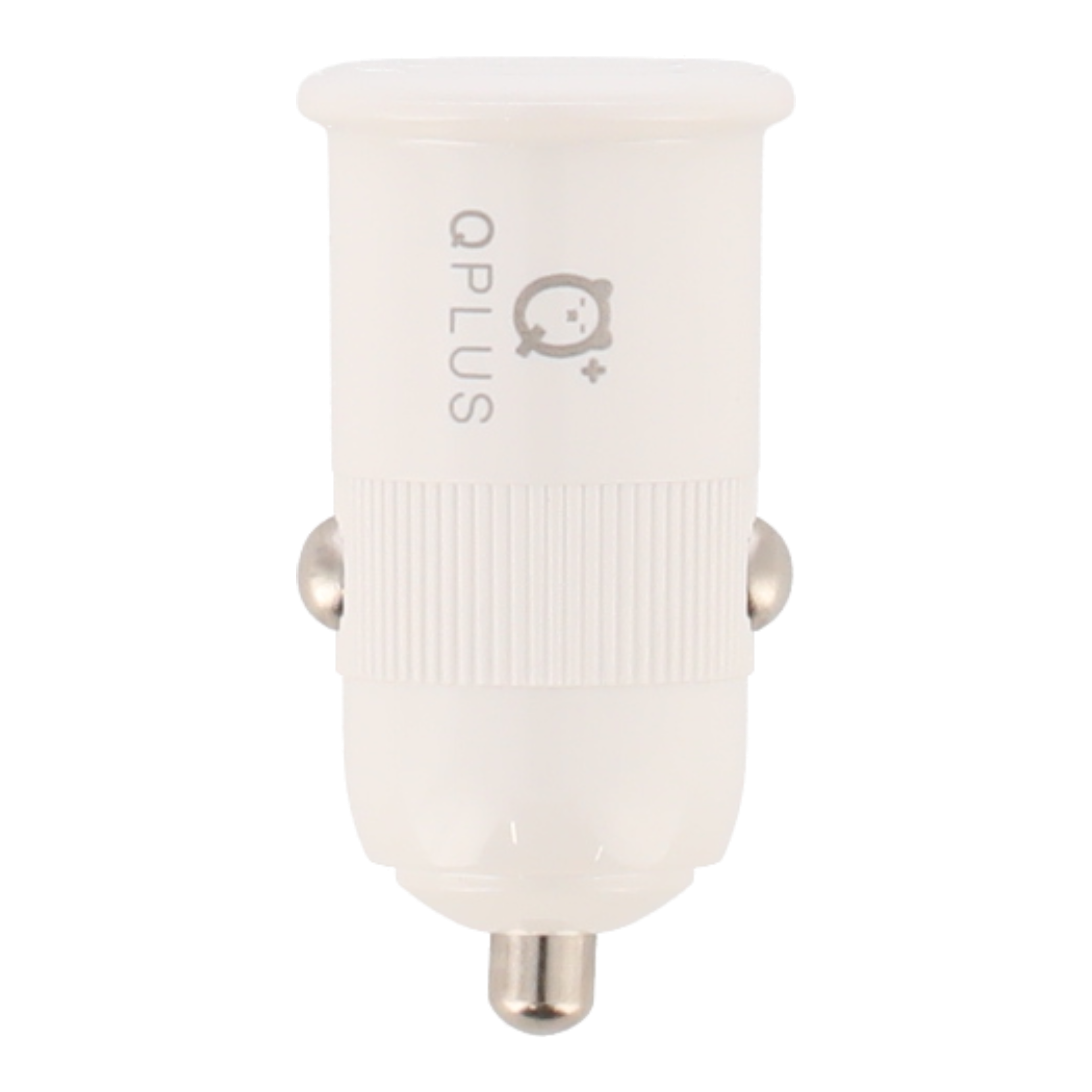 ที่ชาร์จในรถยนต์ QPLUS Car Charger 2 USB-A (3.1A) White