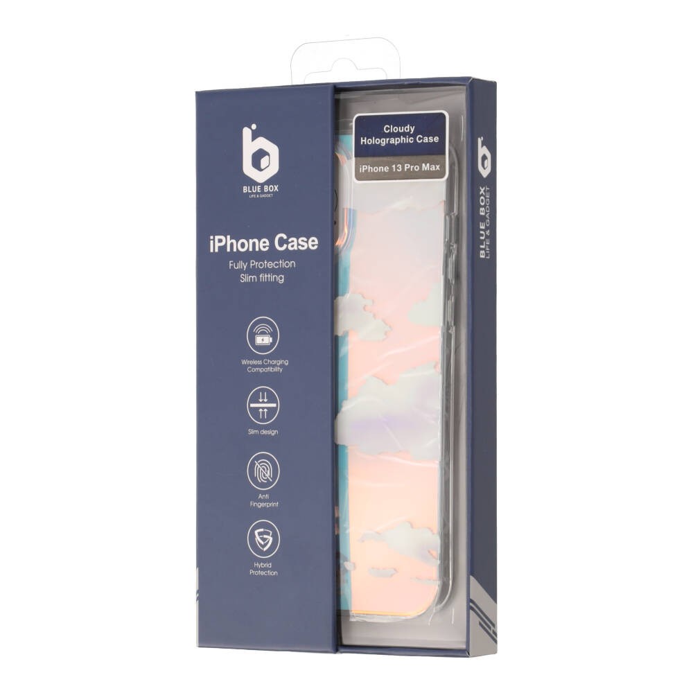 เคสไอโฟน Blue Box Cloudy Holographic for iPhone 13 Pro Max