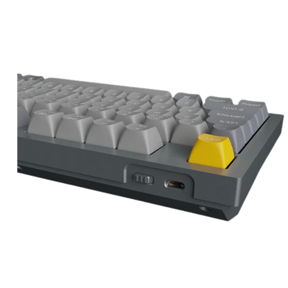 Keychron Gaming Keyboard Q2 Hot swap RGB Backlight Knob - Gray frame-A ...
