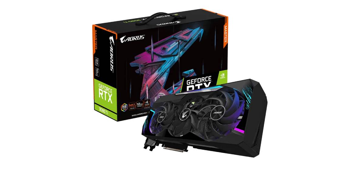 กราฟฟิคการ์ด Gigabyte VGA AORUS GeForce RTX 3080 Ti MASTER 12GB GDDR6X ...