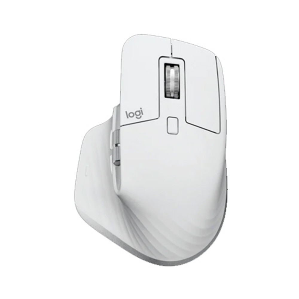 เมาส์ไร้สาย Logitech Bluetooth Mouse MX Master 3S Pale Gray