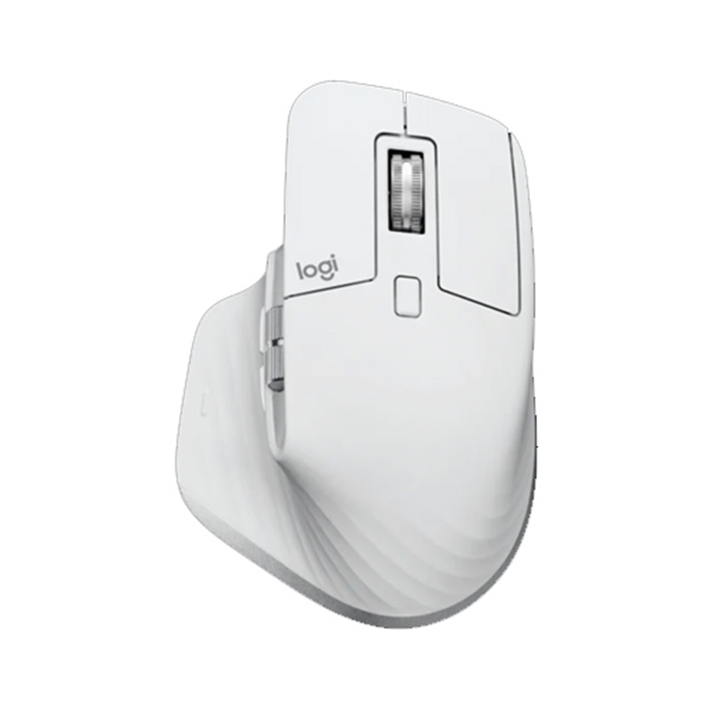 เมาส์ไร้สาย Logitech Bluetooth Mouse MX Master 3S Pale Gray
